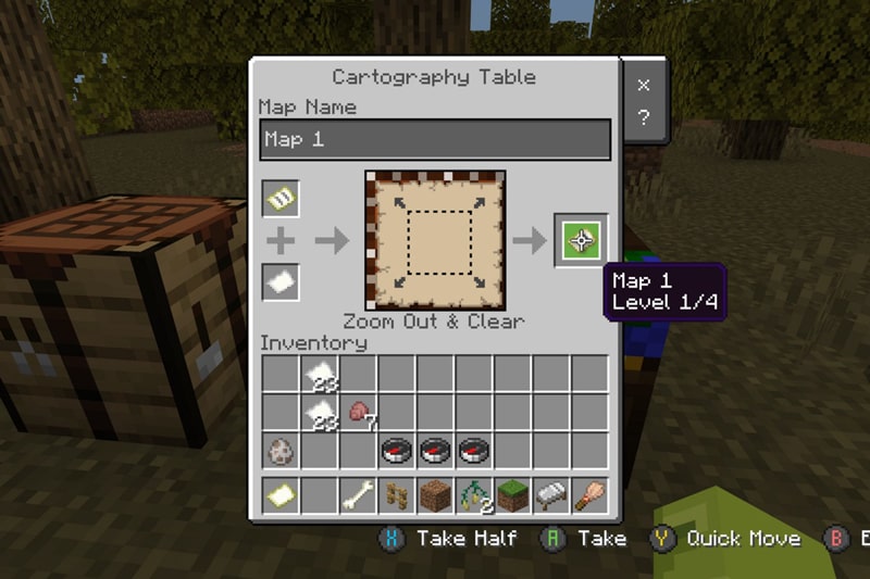 نحوه ساختن نقشه در Minecraft+ نحوه کپی و ارتقا نقشه